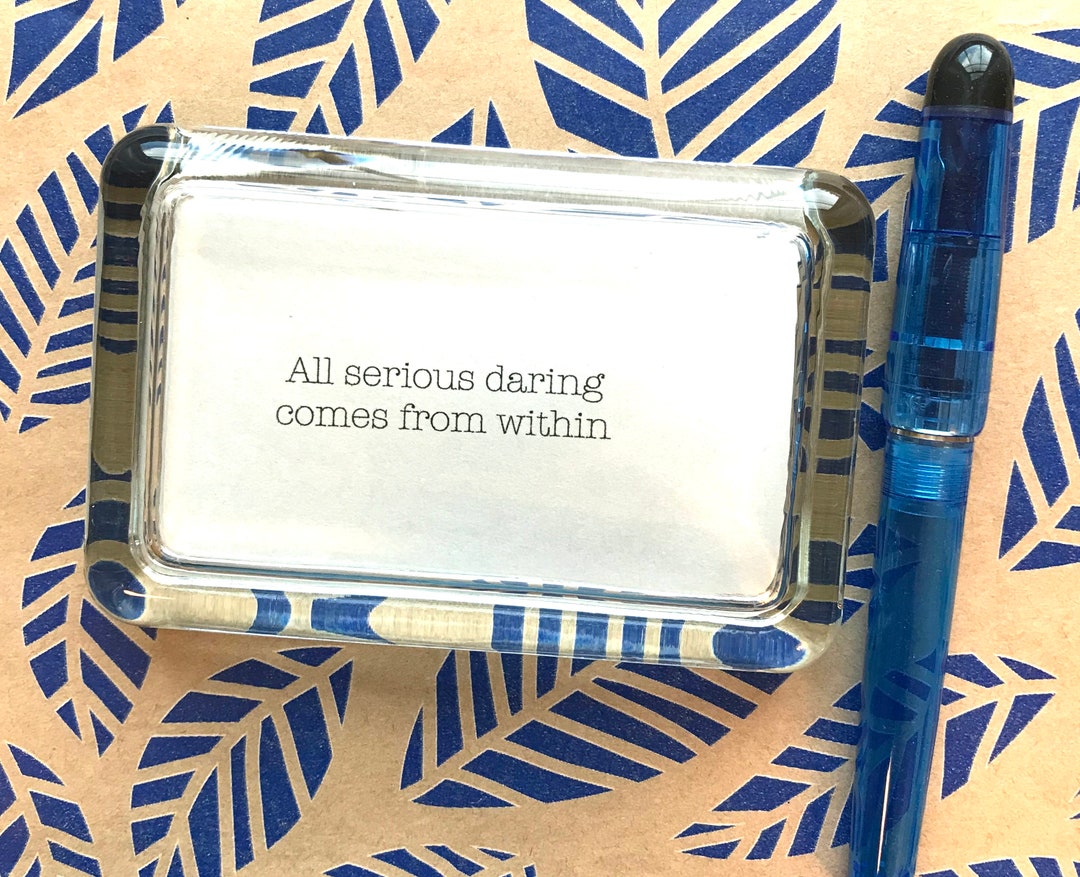 Eudora Welty Quote all Serious Daring Comes From Within Handcrafted ...