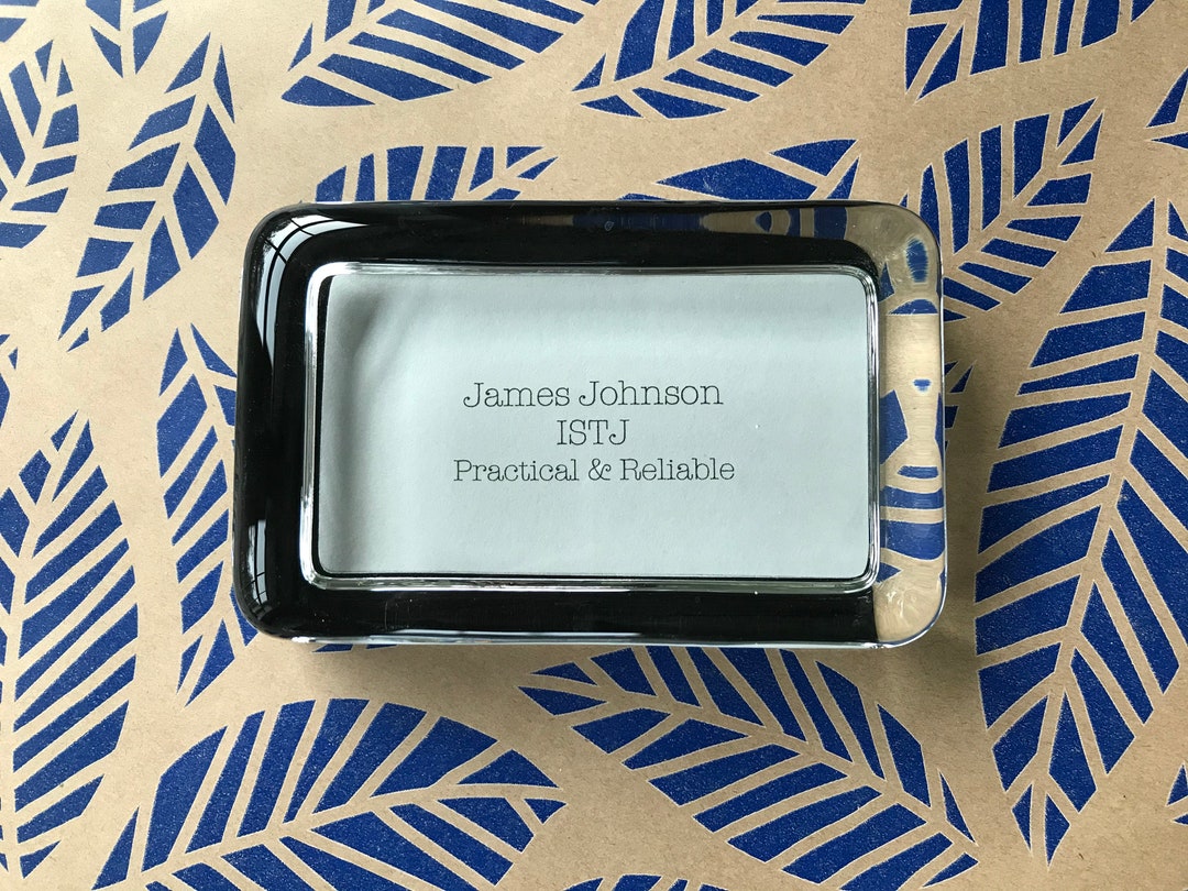 Custom Personalized MBTI Meyers-briggs istj Practical & Reliable ...