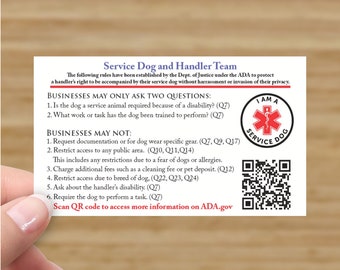 Ada Law Card - Etsy