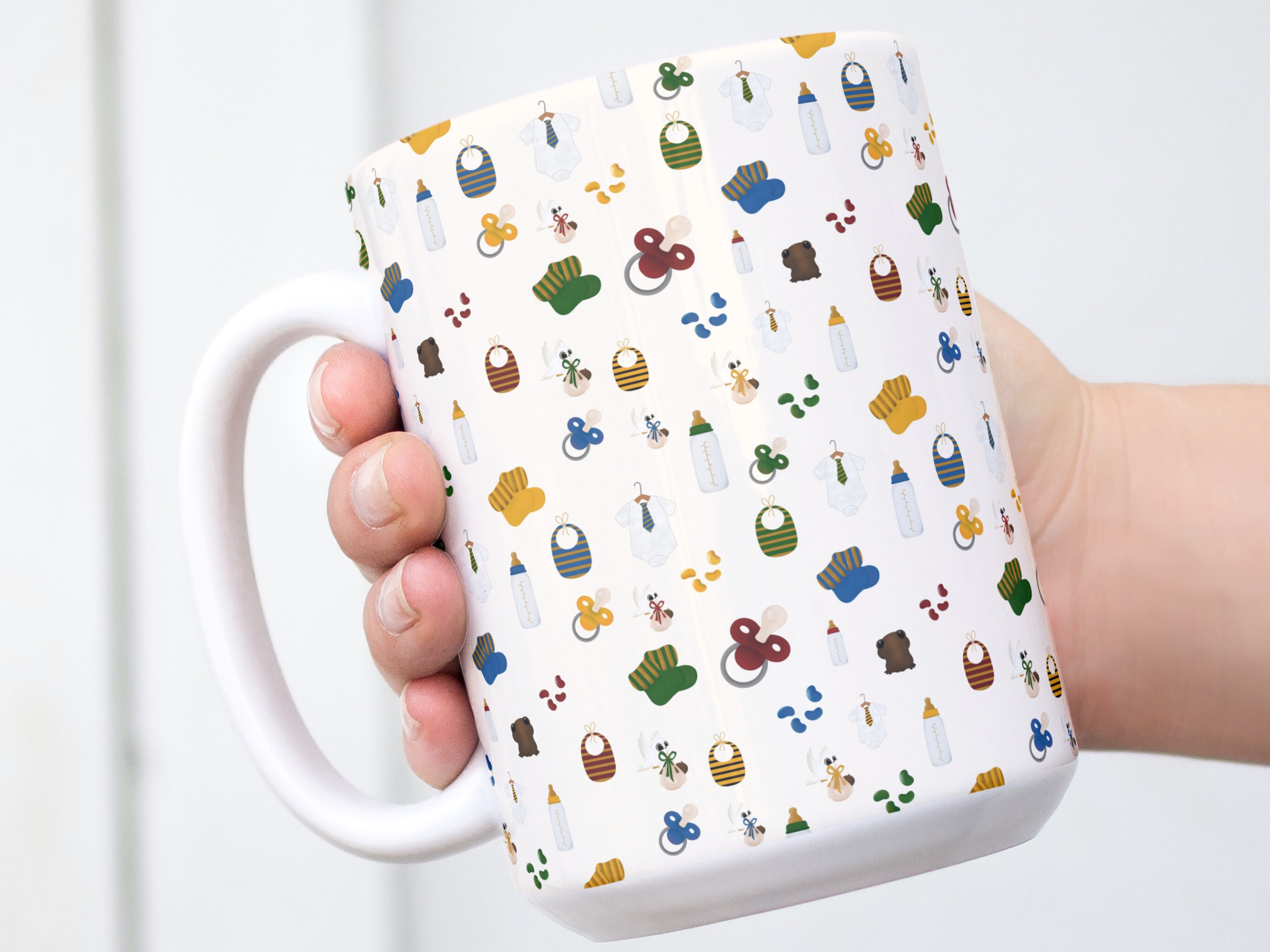 Baby Wiizarding School Seamless Papers Baby Wizard Clipart - Etsy