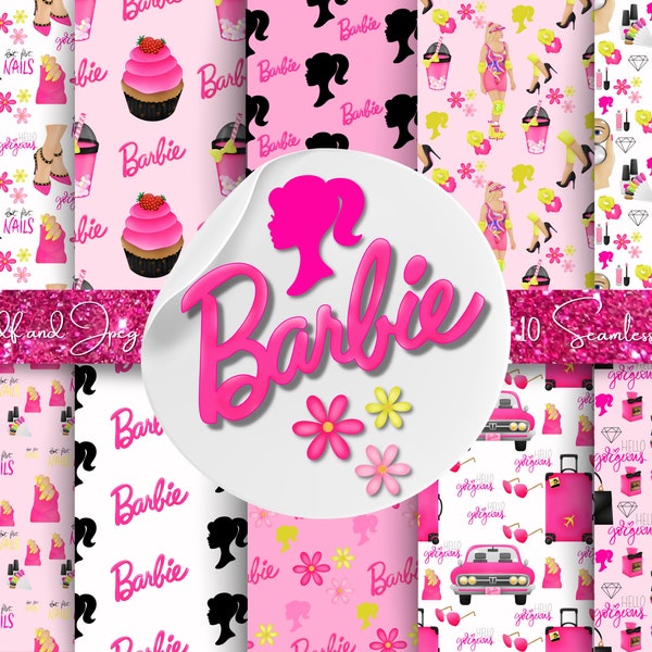 Barbie Girls Clipart - Etsy