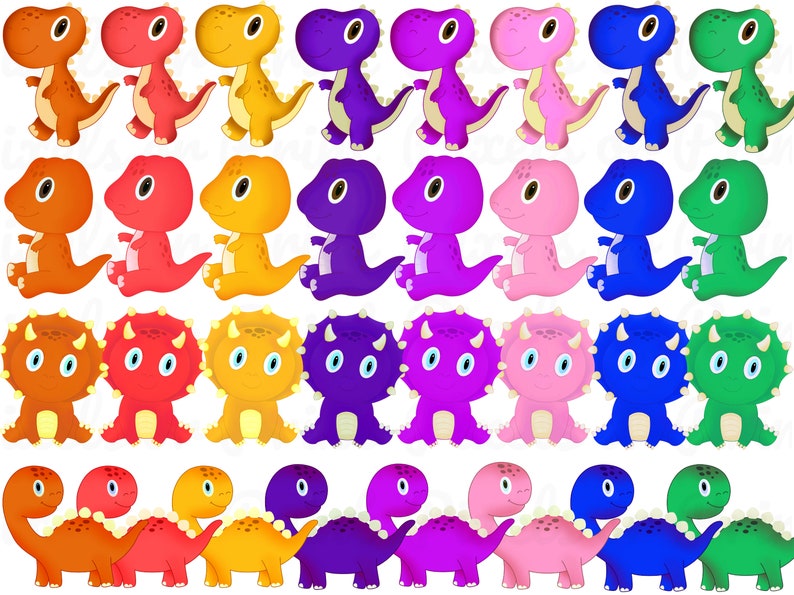 100 Dinosaur Clipart, Dinosaur PNG, Number Clipart, Dinosaur Clip Art ...
