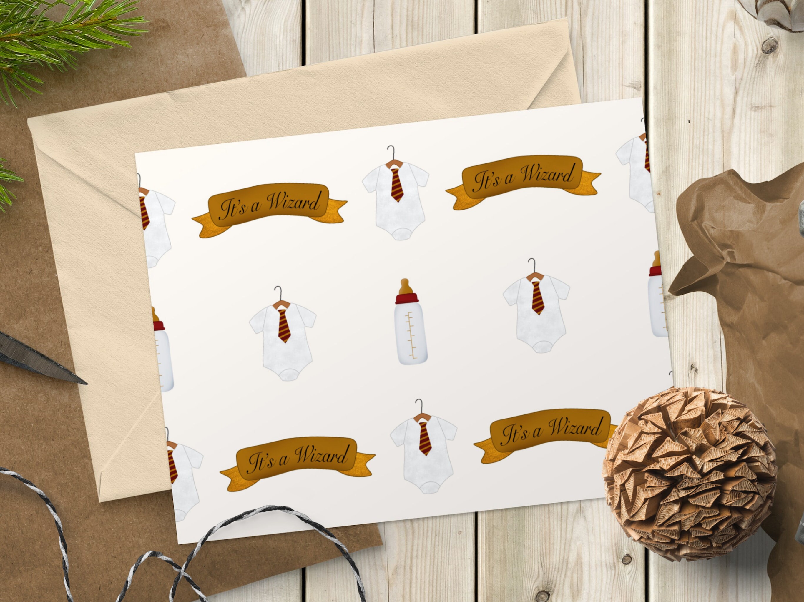 Baby Wiizarding School Seamless Papers Baby Wizard Clipart - Etsy