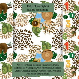 Safari Seamless Pattern, Animals Seamless Pattern, Safari Seamless ...