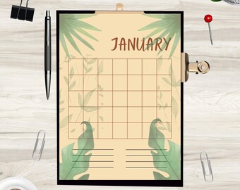 Open Dated Calendar - Etsy