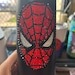 Rhinestone Spider-man Cup | Bottle | Stainless Steel - Etsy