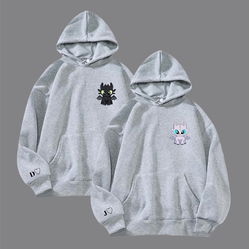 Matching Custom Couple Hoodies TWO Hoodies Included - Etsy