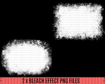 Bleach Effect PNG Download Bleached Overlay Sublimation Design - Etsy