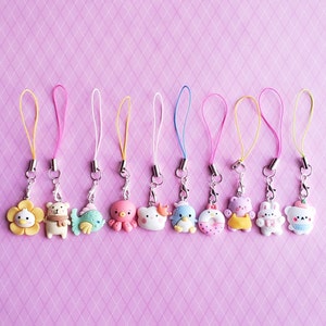 Kawaii Animal Charms | Kawaii Phone Charms | Kawaii Pendants | Cute ...