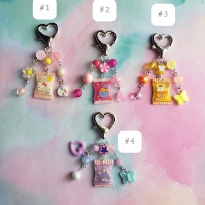 Hello Kitty Keychain Beaded Sanrio Character Keychain Kawaii - Etsy