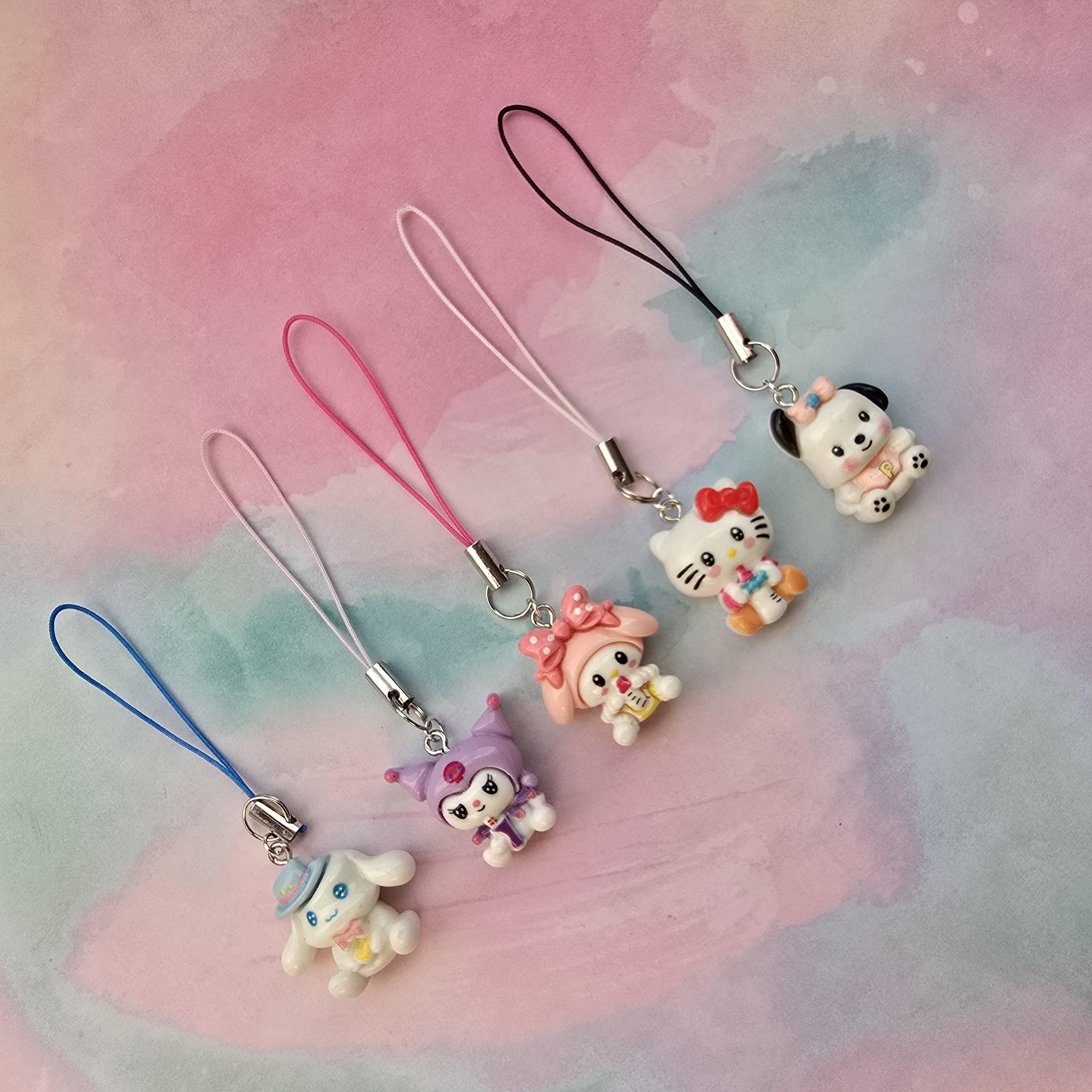 Gotochi Keychains Kawaii Animal Phone Charms Cute Colorful Keychains ...