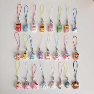 Colorful Animal Kawaii Phone Charms Cute Character Keychains Gotochi ...