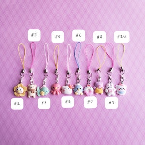 Kawaii Animal Charms | Kawaii Phone Charms | Kawaii Pendants | Cute ...