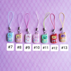 Kawaii Animal Phone Charm Cute Bunny Phone Strap Japanese Accessory ...