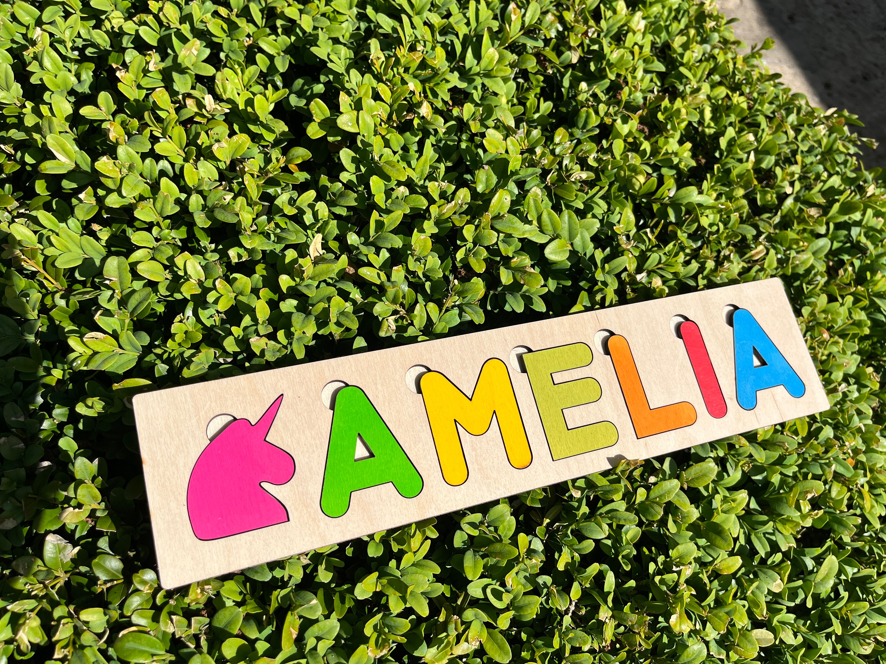 Name Puzzle SVG Digital Download Perfect for Glowforge, Aeon, Omtech ...