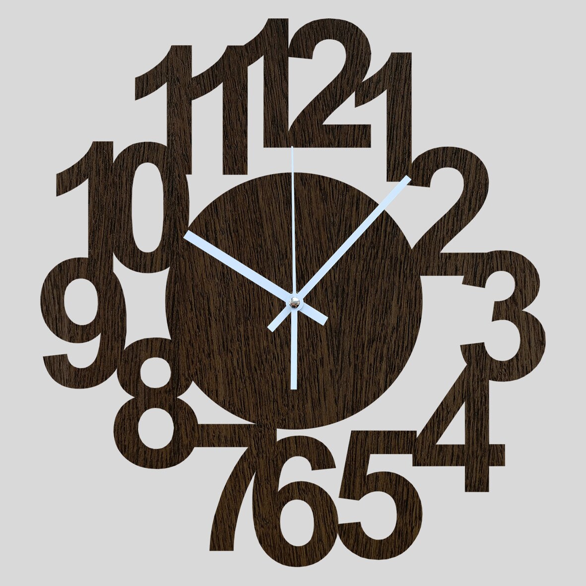 Wall Clock Numbers - SVG Digital Download - Perfect for Glowforge, Aeon ...