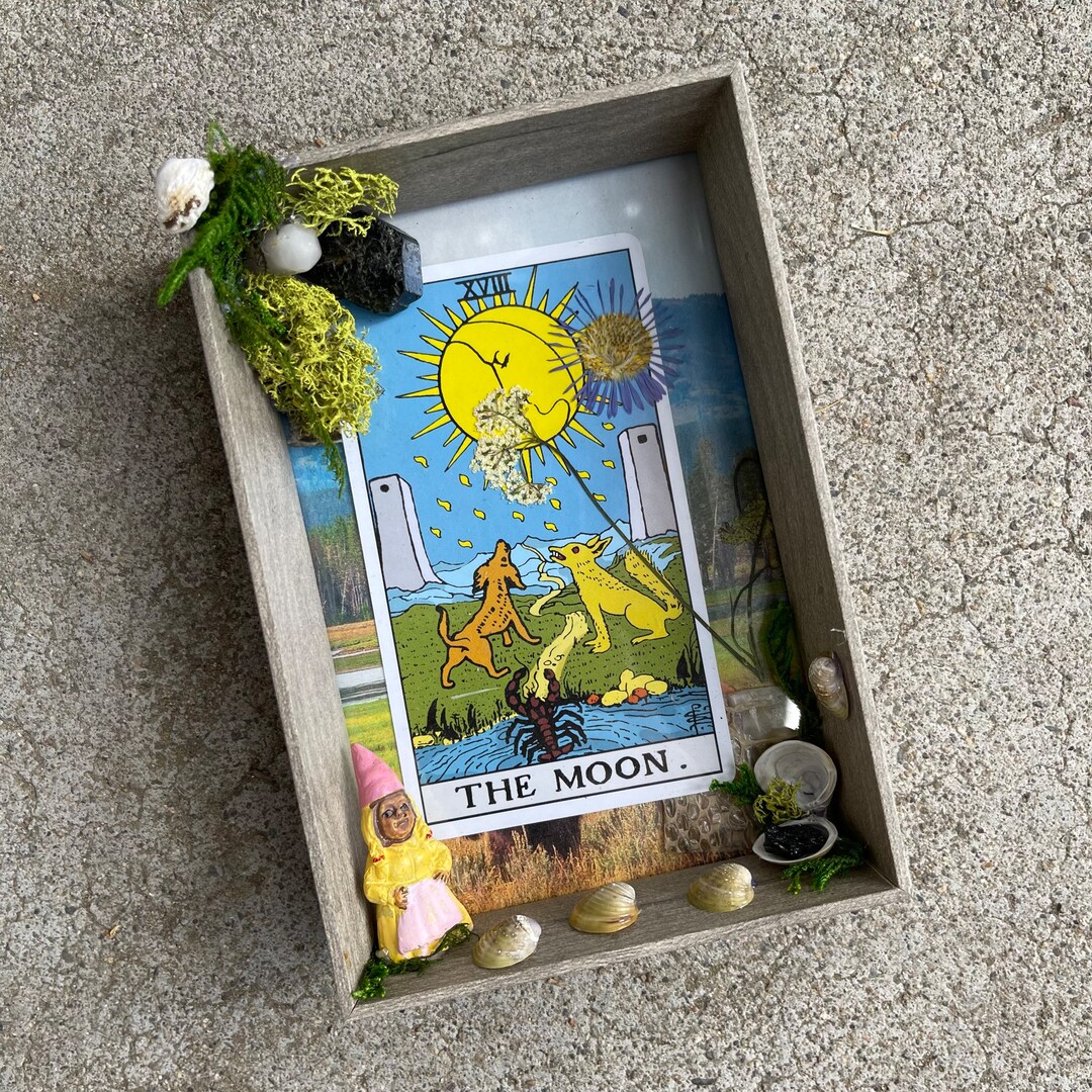 Moon Tarot Shadow Box Frame - Etsy