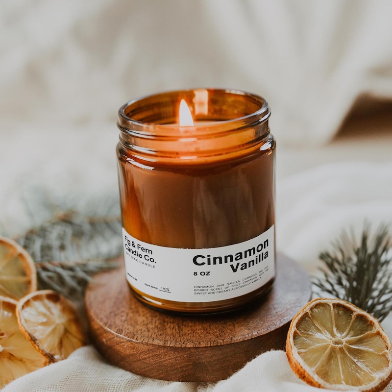 Cinnamon Candles - Etsy
