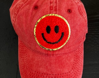 Smiley Face Hat - Etsy