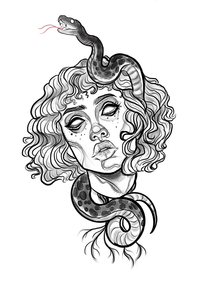 Fantasy Art Sketch Digital Download - Etsy
