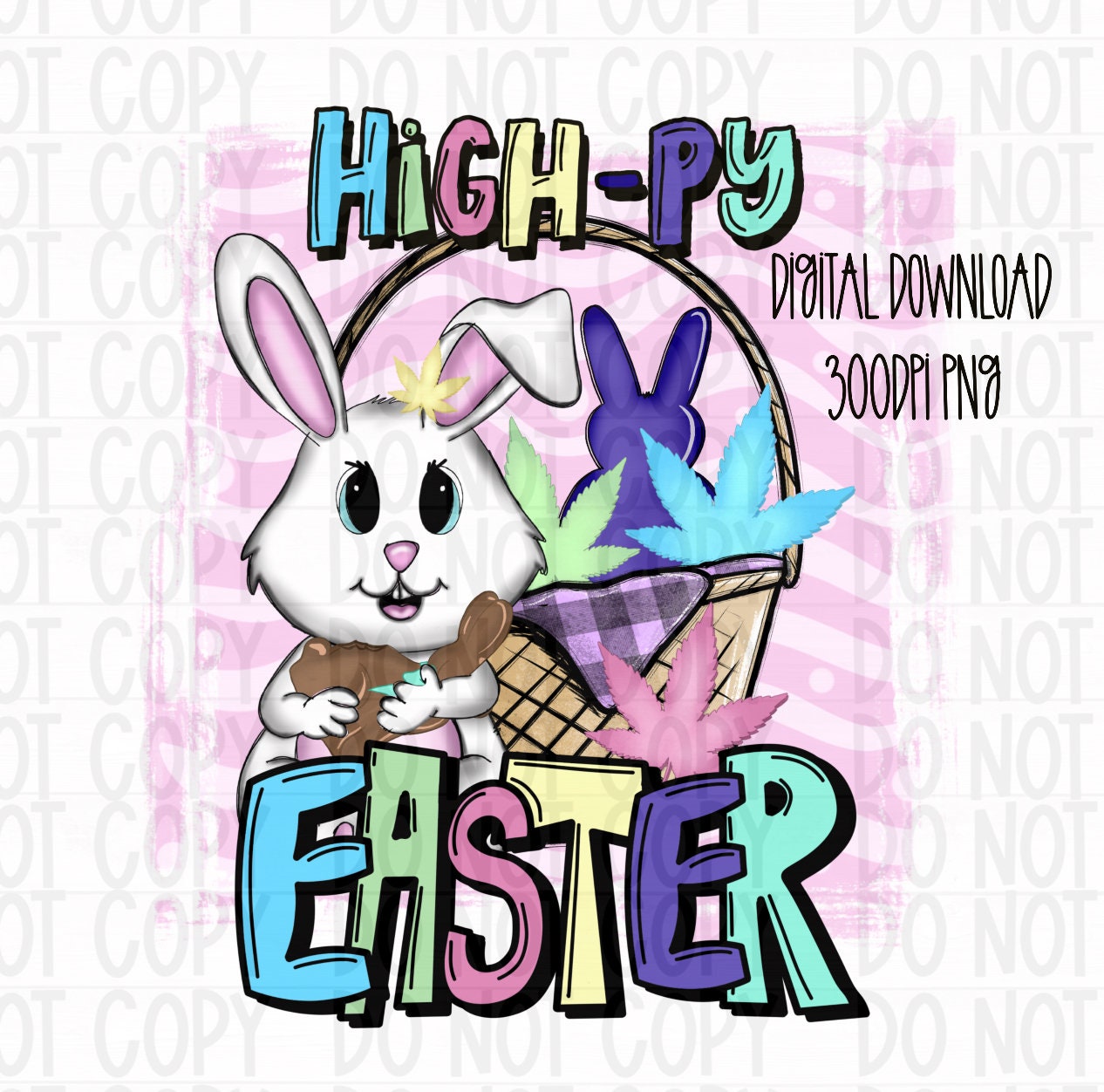 Ostern PNG. Osterhase png. Pastell Ostern. Blatthase. Hohe Ostern digitale Sublimation download ...