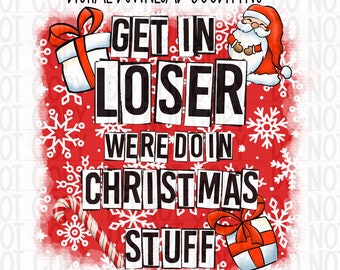 Christmas Loser Png - Etsy