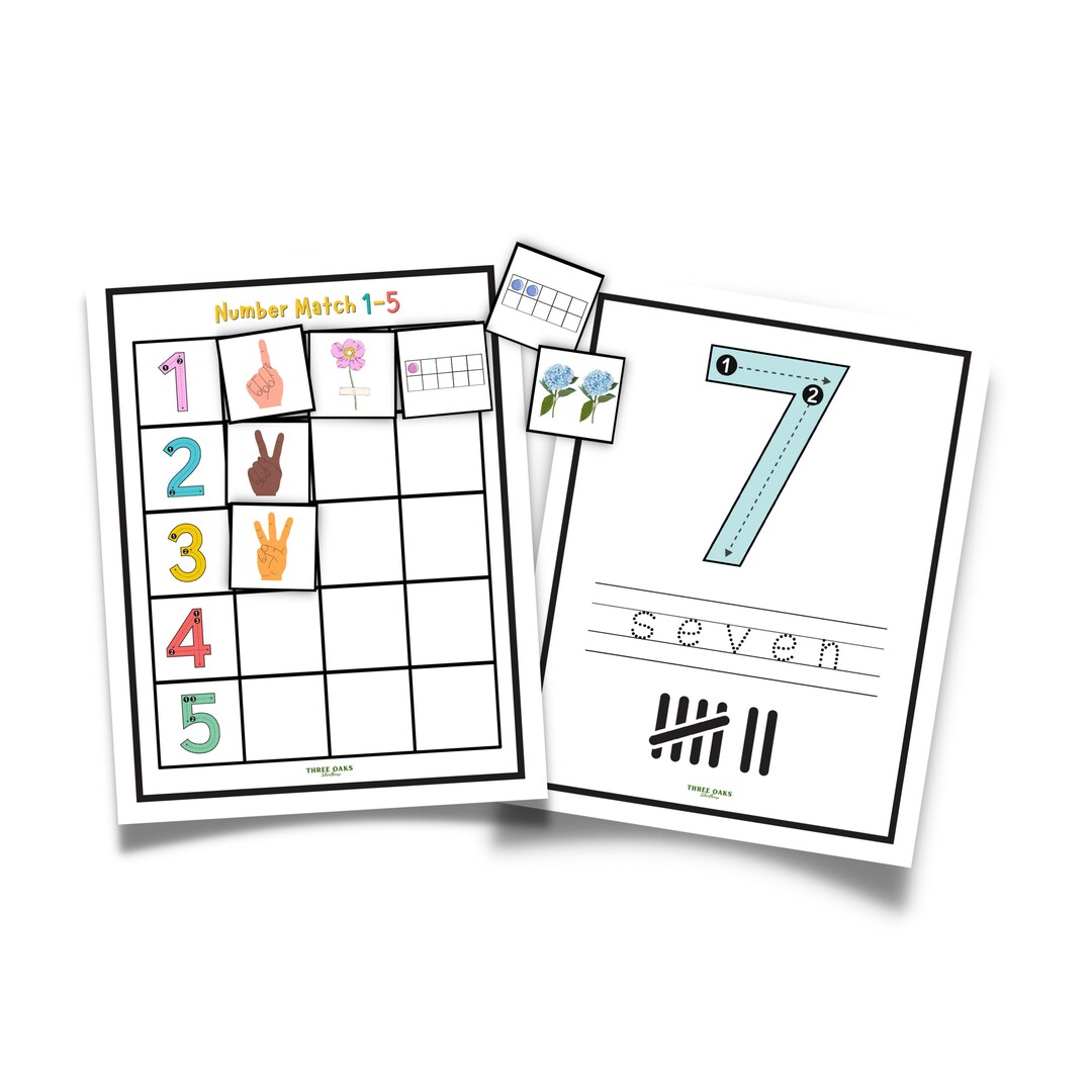 My Numbers Bundle, Preschool Learning Binder, Busy Binder, Educational ...