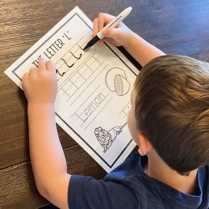 My Abcs Bundle, Preschool Learning Binder, Busy Binder, Educational ...