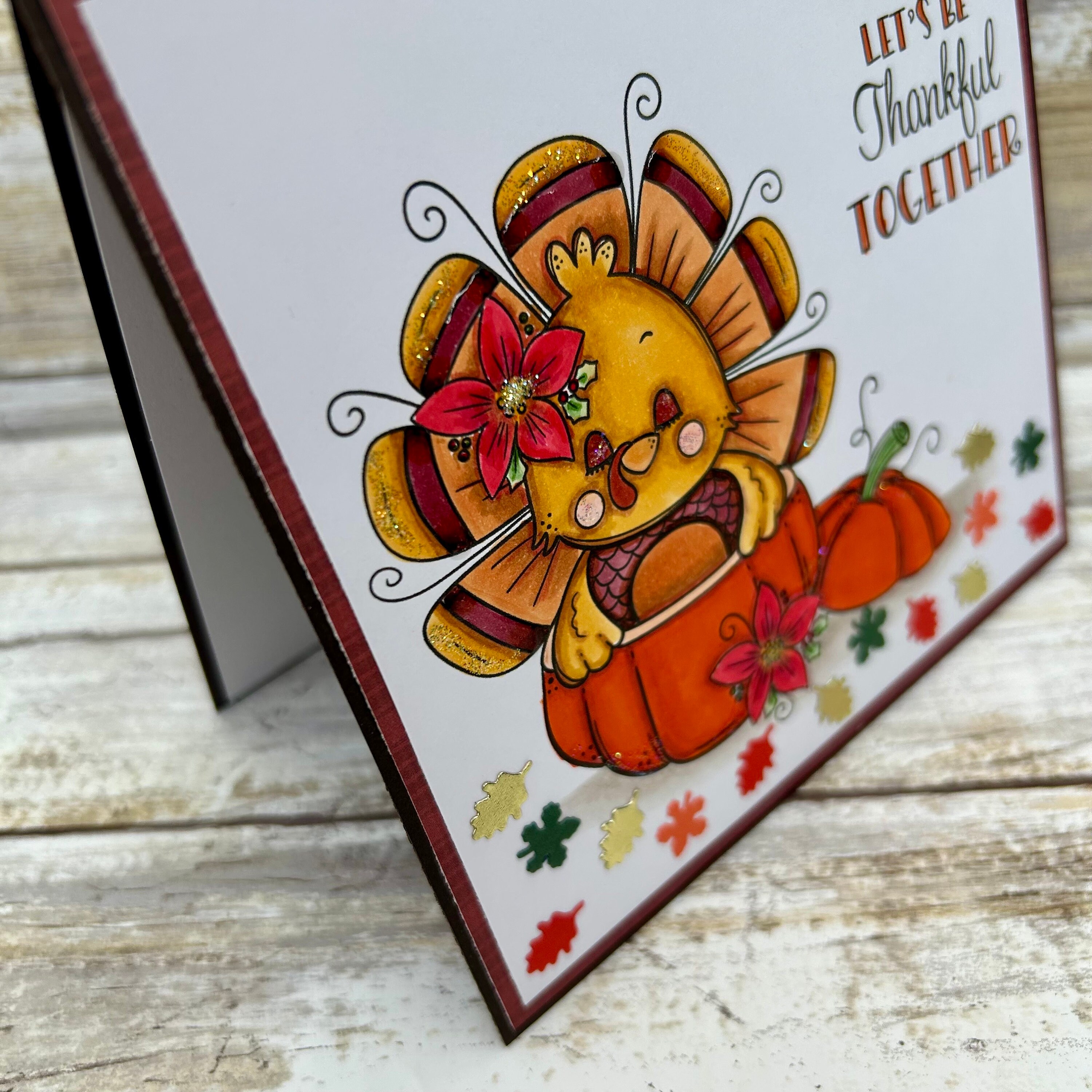 Thanksgiving Card, Holiday Card, Card for Anyone, Seasonal Card ...
