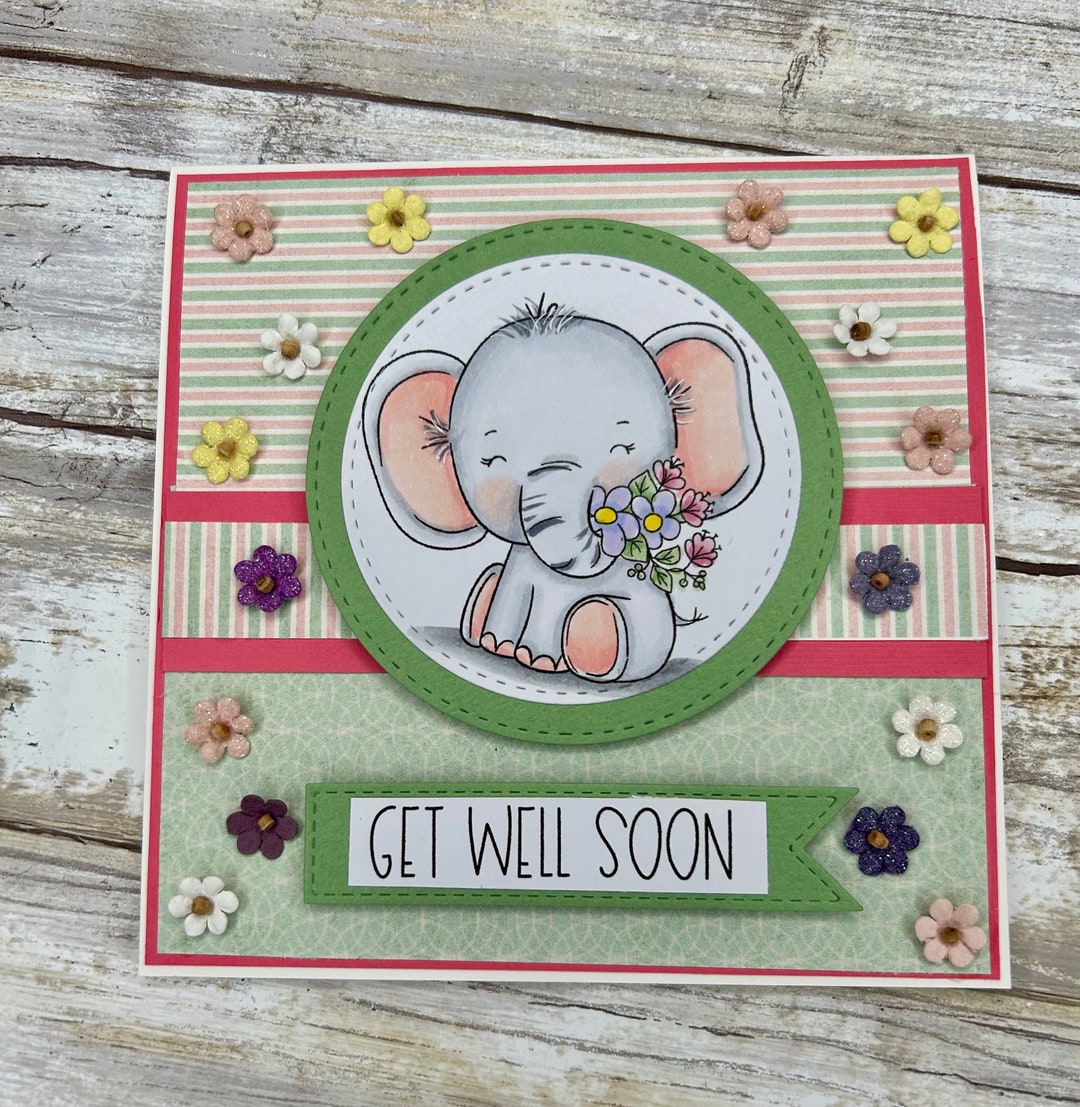 Get Well Card, Thinking of You Card, Unisex Card, Blank Card, Greeting ...