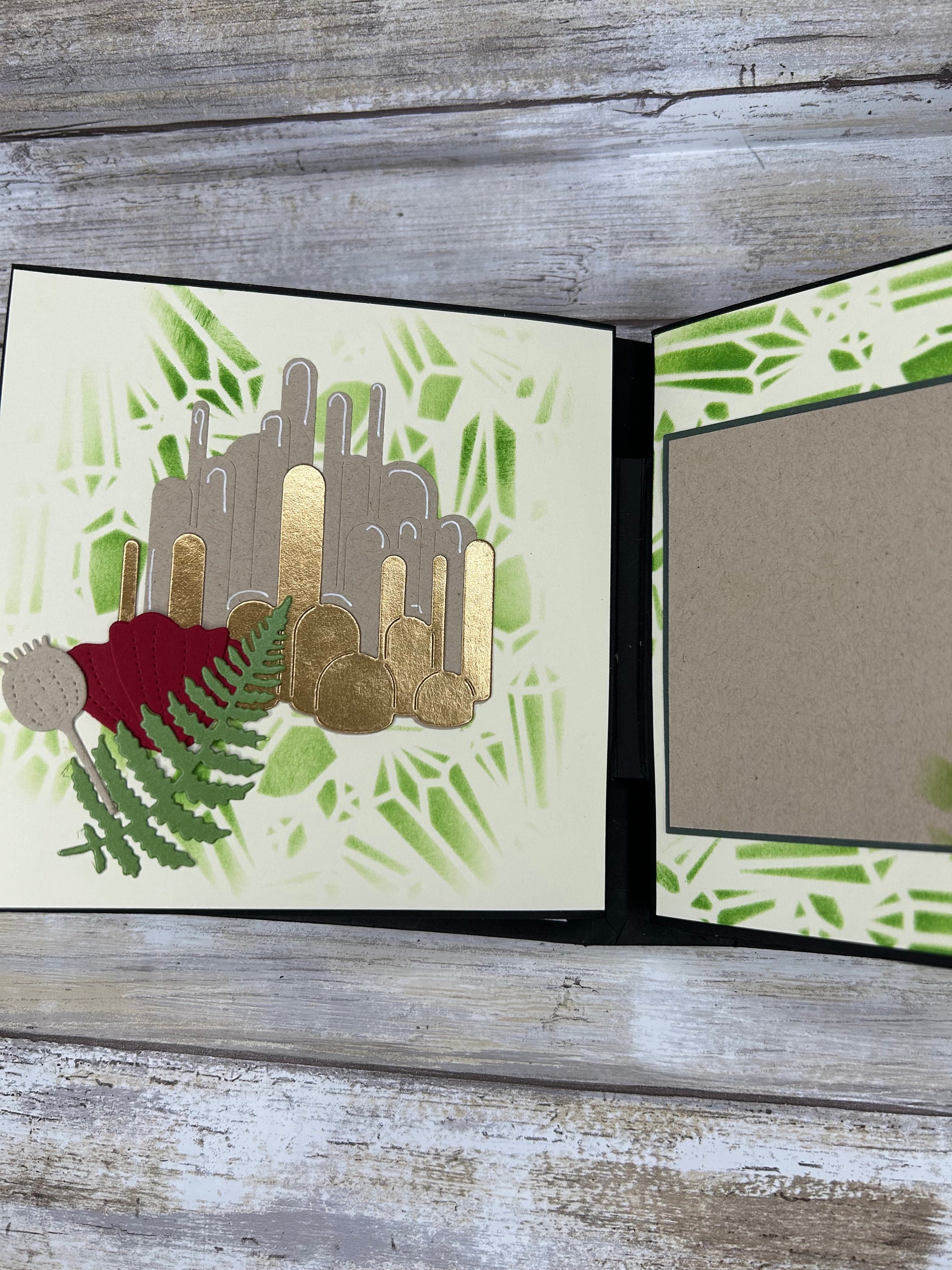 Mini Folio, Photo Album, Wizard of Oz Folio, Memory Book, Handmade ...