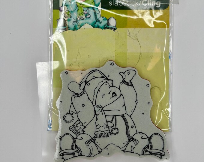 Penny Black Cling Rubber Stamp in the Snow - Etsy