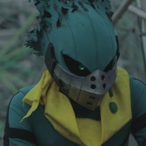 FILE for Download (PDF) Dark Deku Mask - Etsy