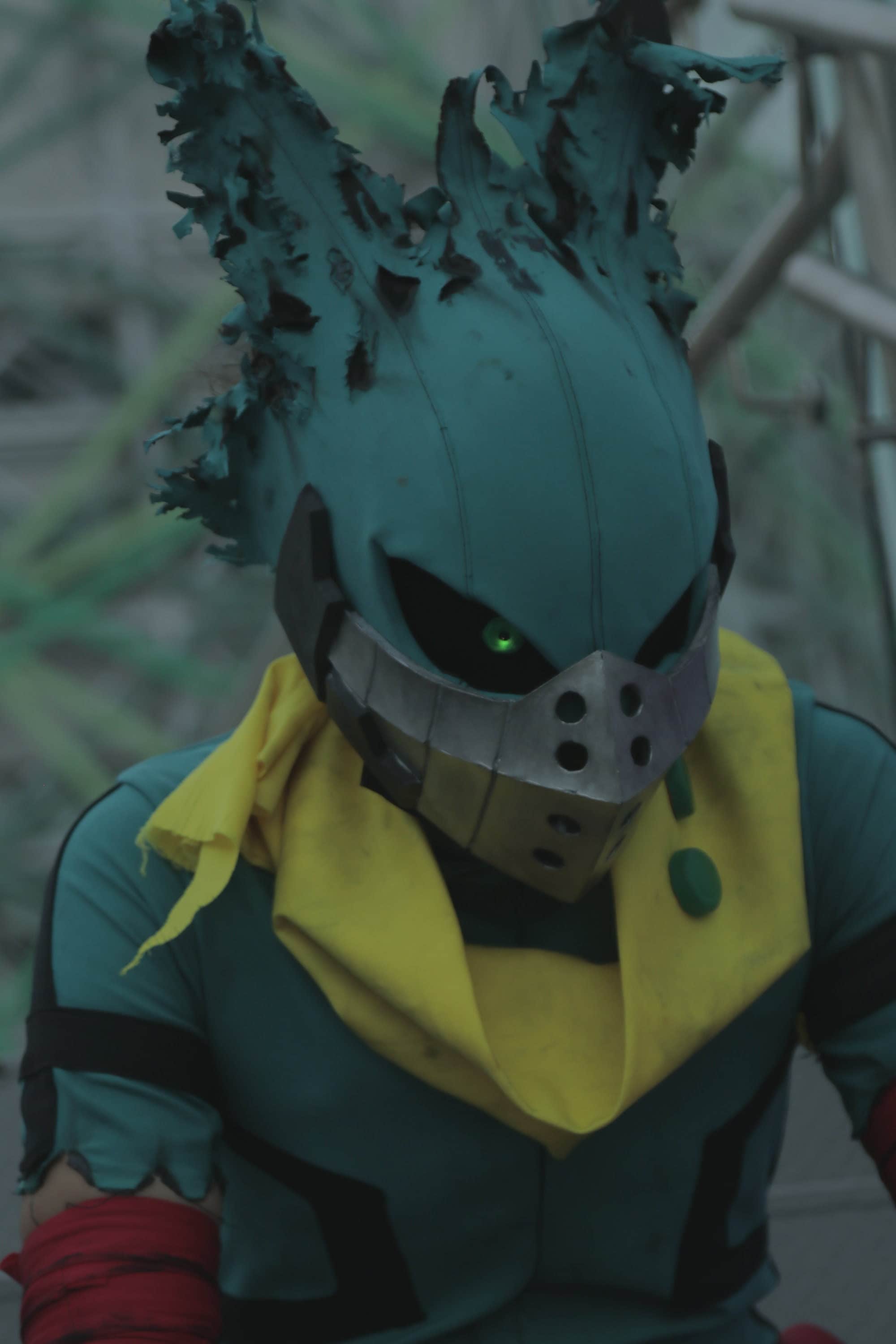 FILE for Download (PDF) Dark Deku Mask - Etsy