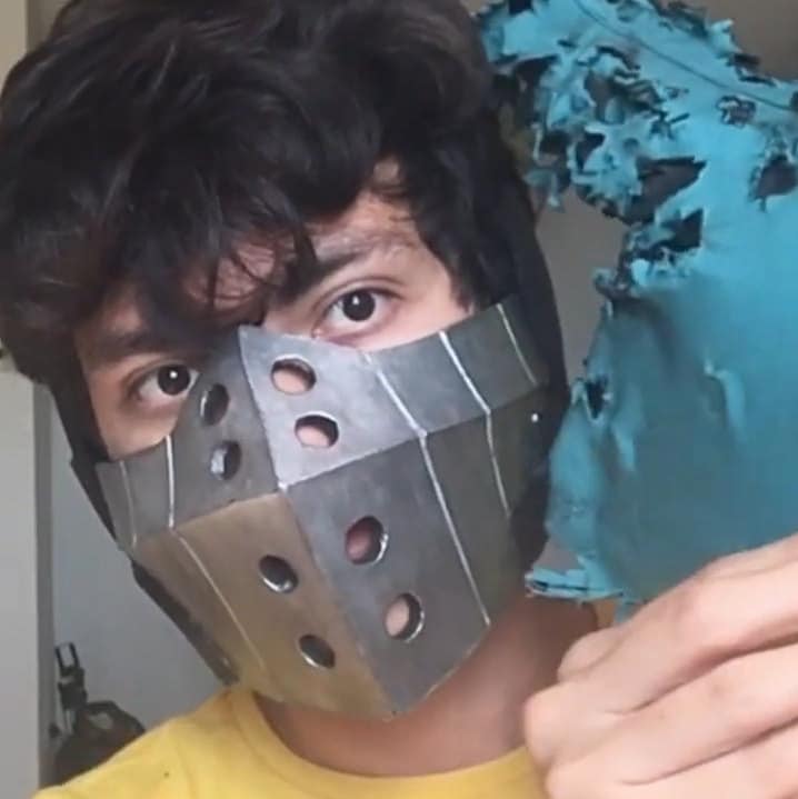 Deku Face Mask - Etsy