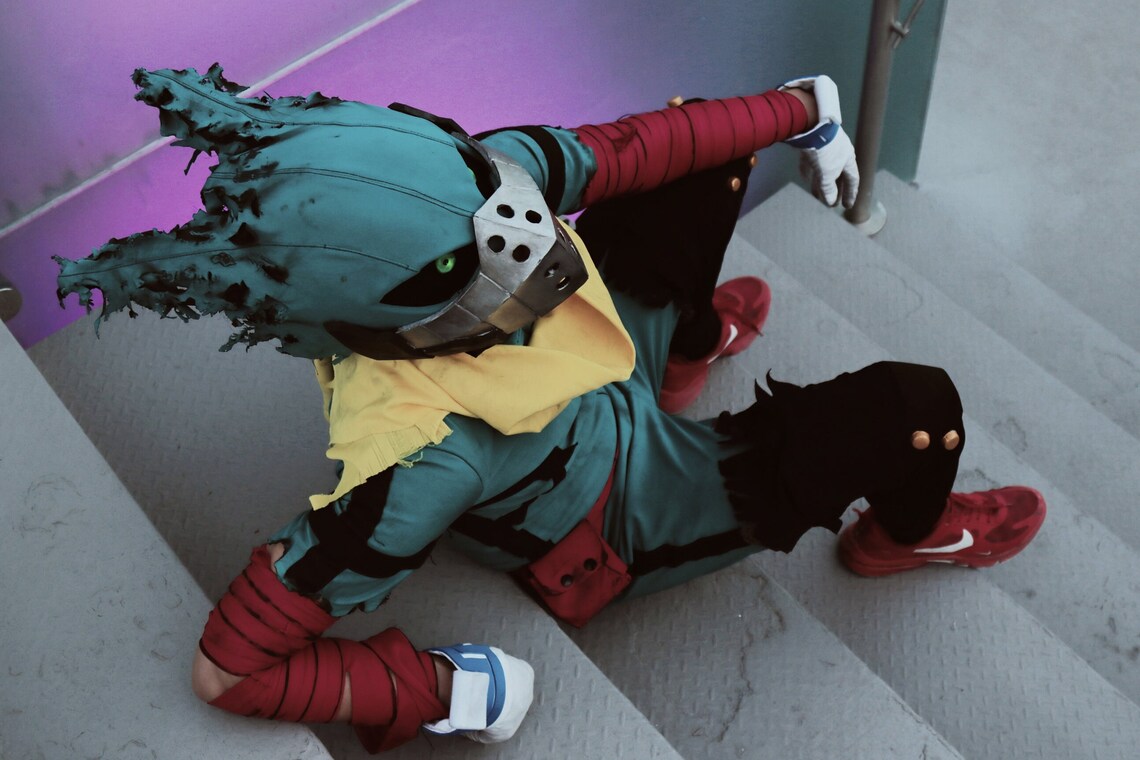 FILE for Download (PDF) Dark Deku Mask - Etsy