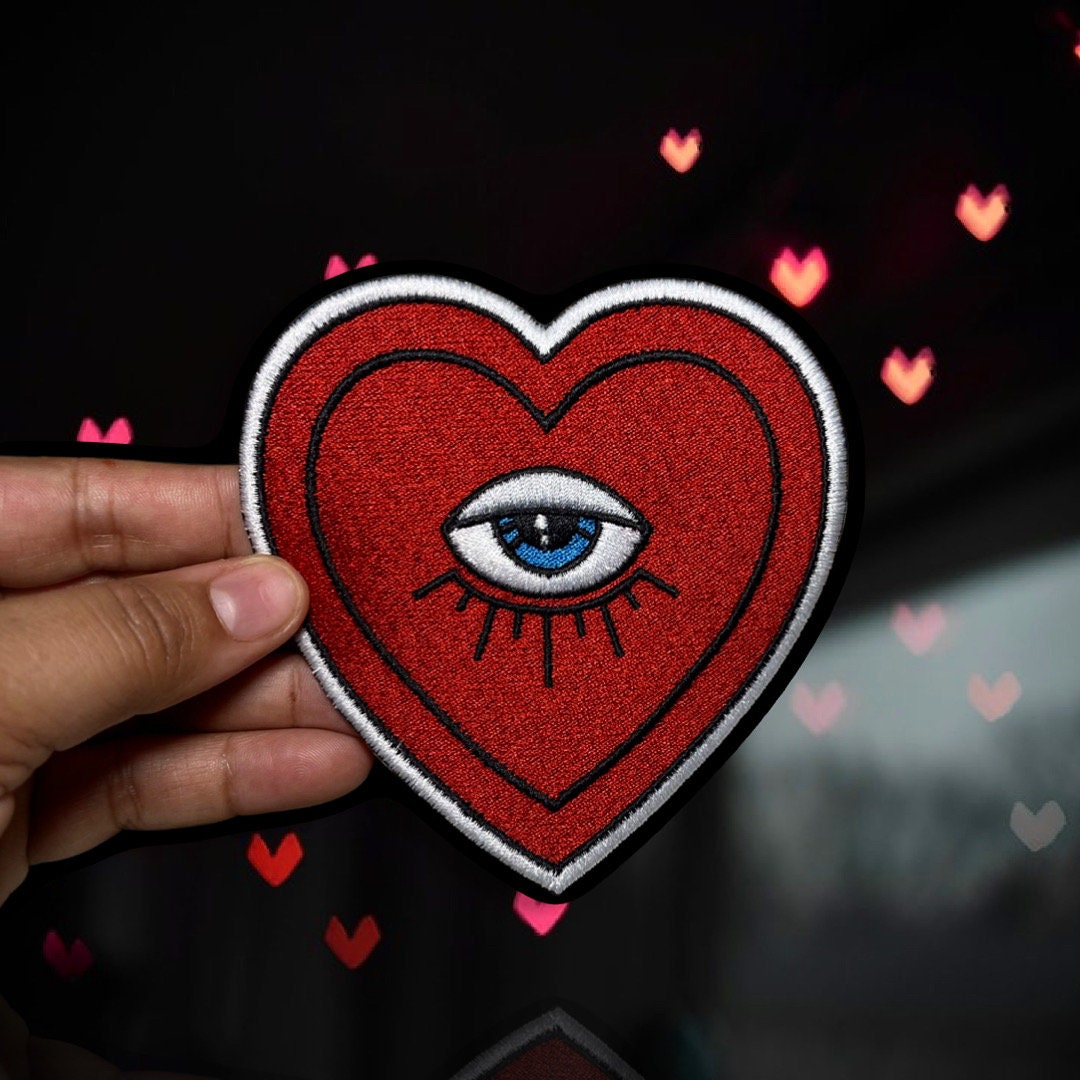 Heart Eye Patch - Etsy