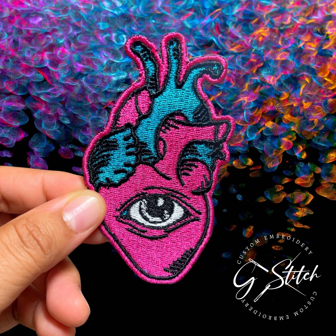 Heart Eye Patch - Etsy