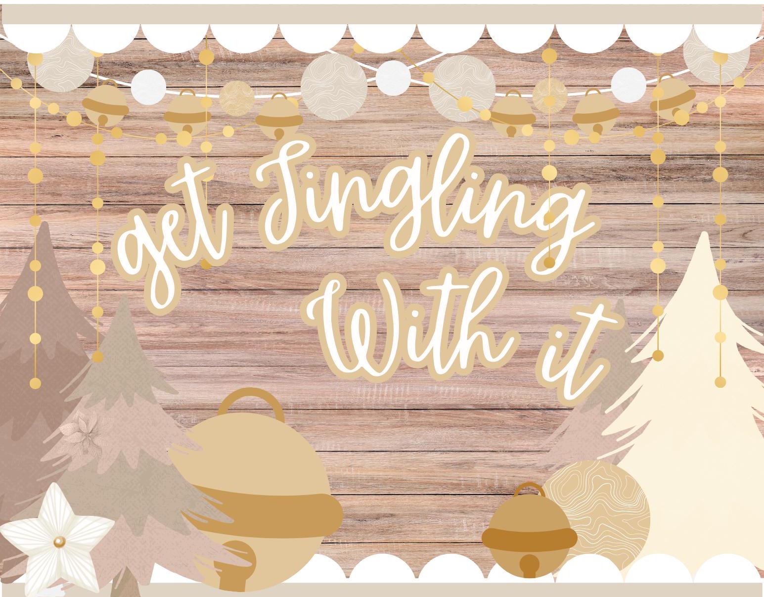 Christmas Bulletin Board Kit, Winter Bulletin Board, Bulletin Board ...