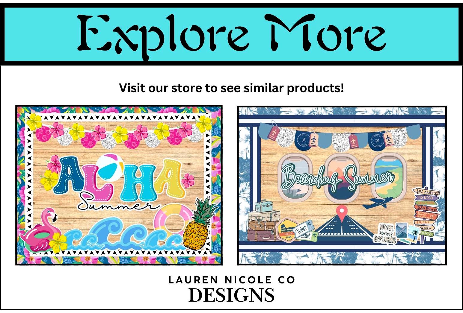 Peace Out Summer/ End of School Year/ Summer Bulletin Board Kit - Etsy