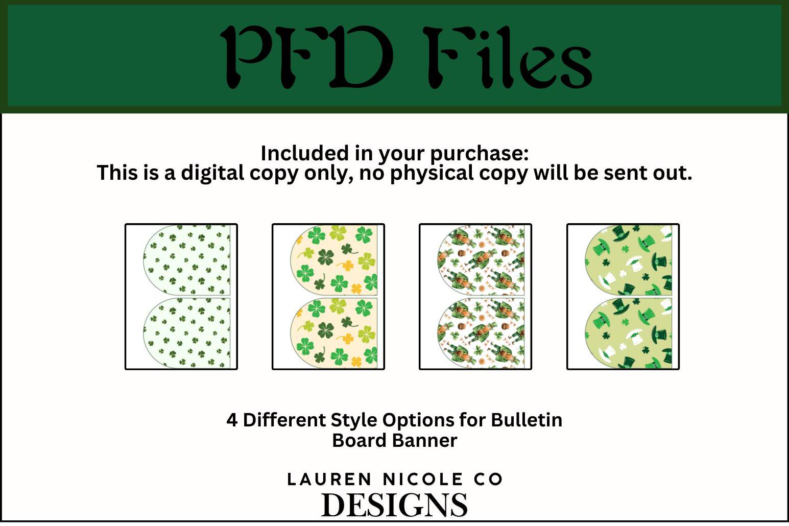 St. Patrick's Day Classroom Bulletin Board March Decor Bundle Activity ...