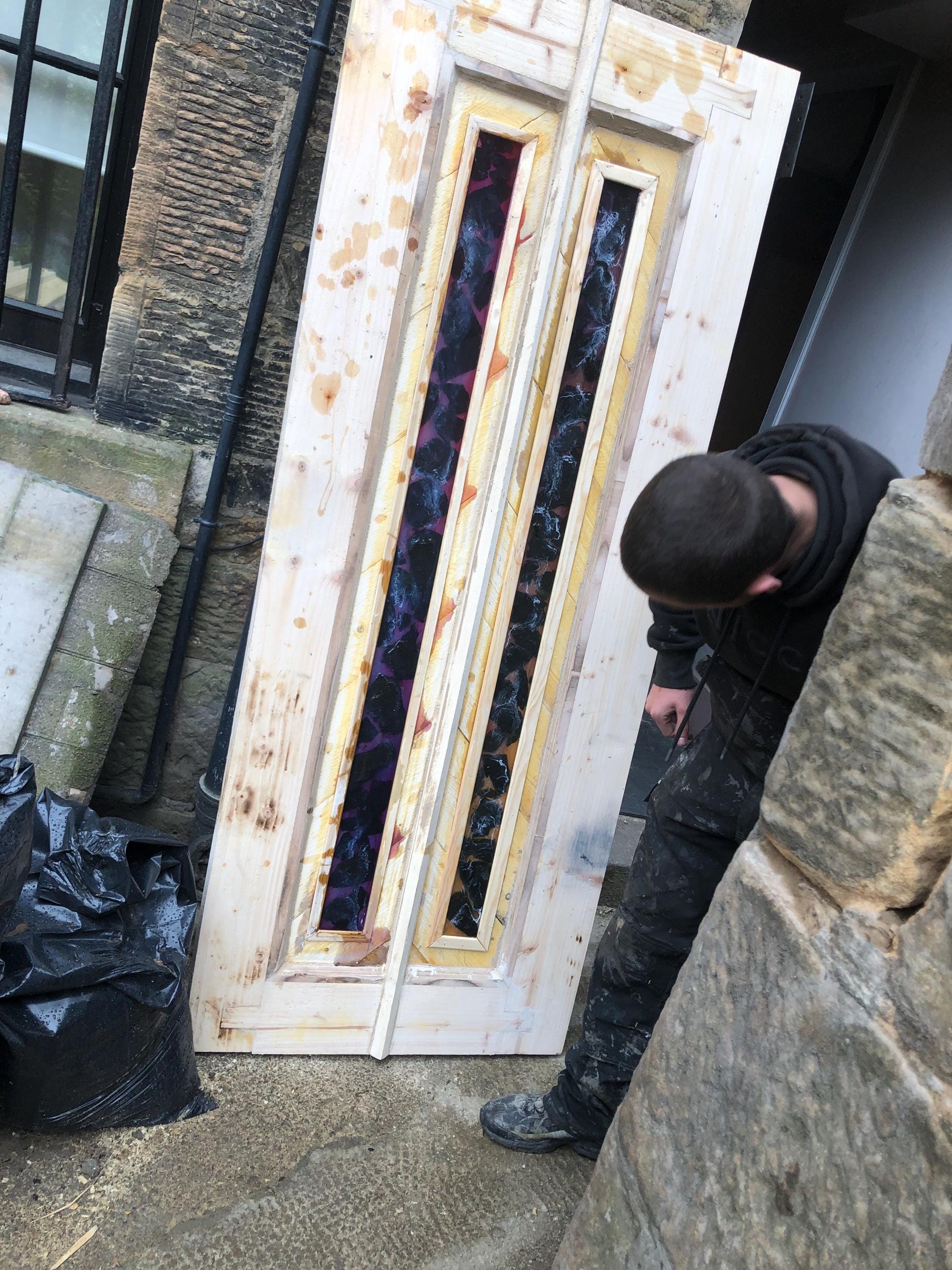 Custom Made Doors With Epoxy Resin - Etsy