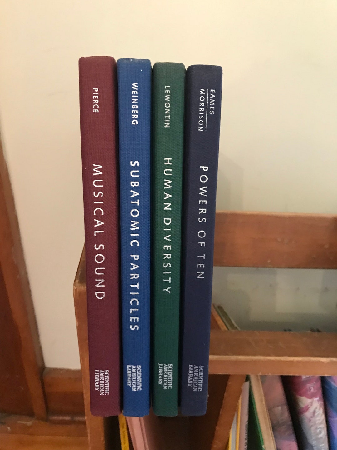 1984 Scientific American Library Volumes, Science Book Collection - Etsy