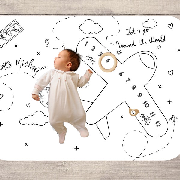 Milestone Blanket - Etsy