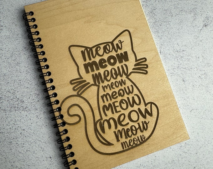 A5 Sized, Cat, Meow, Journal Essentials, Meow Meow Meow, Notebook ...