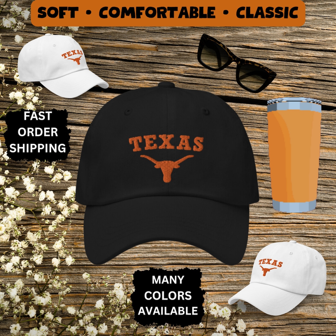 Texas Longhorn Dad Cap Gift UT Longhorn Woman Ballcap Gift UT Longhorn ...