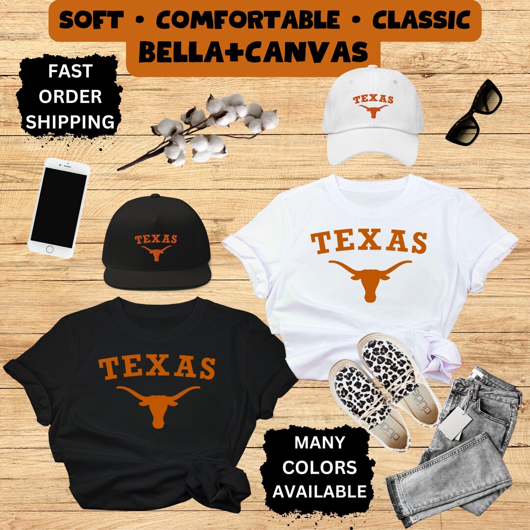 Texas Longhorn Football Shirt UT Longhorn Woman Top Vintage Longhorn ...