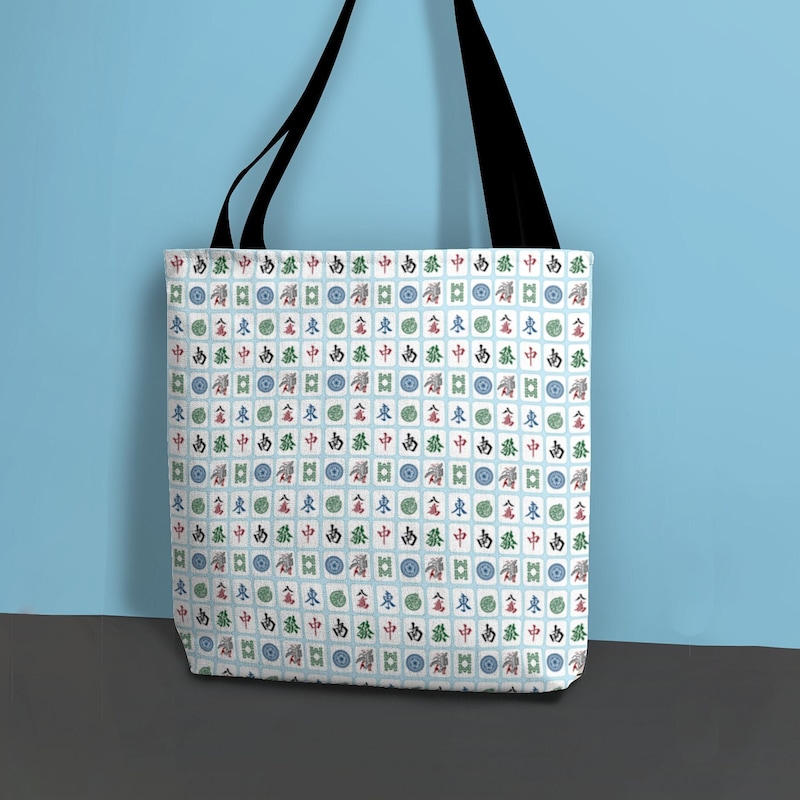 Mahjong Tote Bag - Etsy