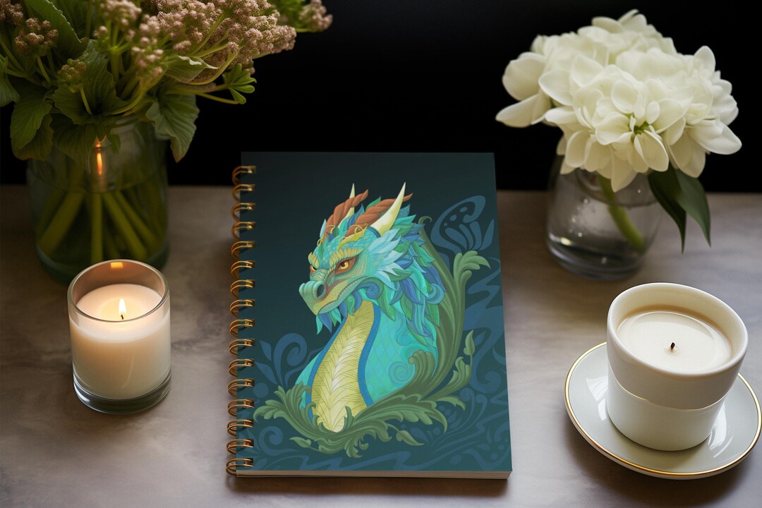 Dragon Spiral Journal, Awaken Your Inner Dragon, 150 Page Lined ...