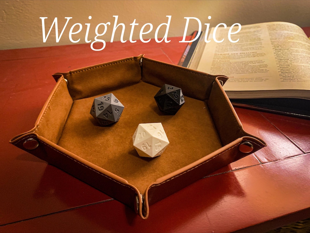 Weighted Dice Set - Unfair D20's - Weighted Dnd Dice - Loaded Chonk ...